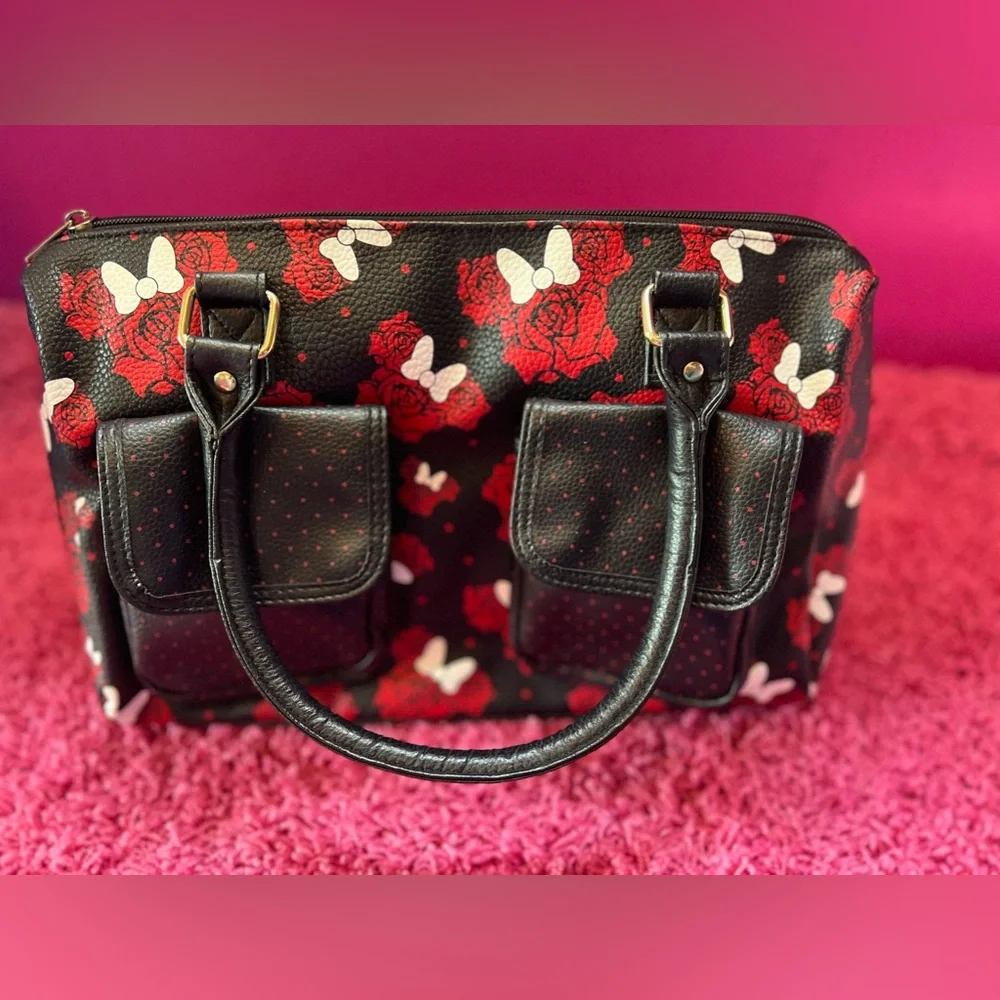 Disney | Accessories | Disney Minnie Mouse Rose Purse | Poshmark